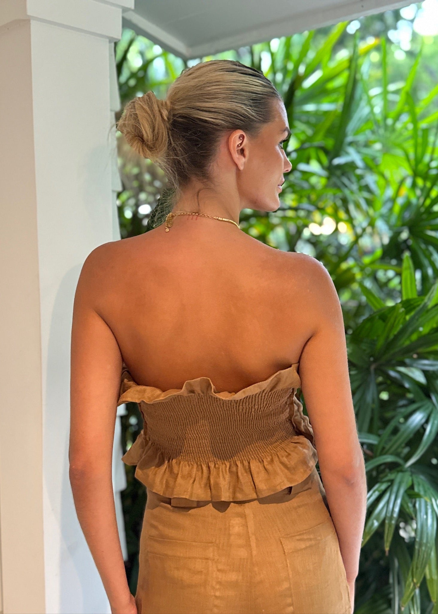 Chiara Top Mocha – SAVVY & Sole